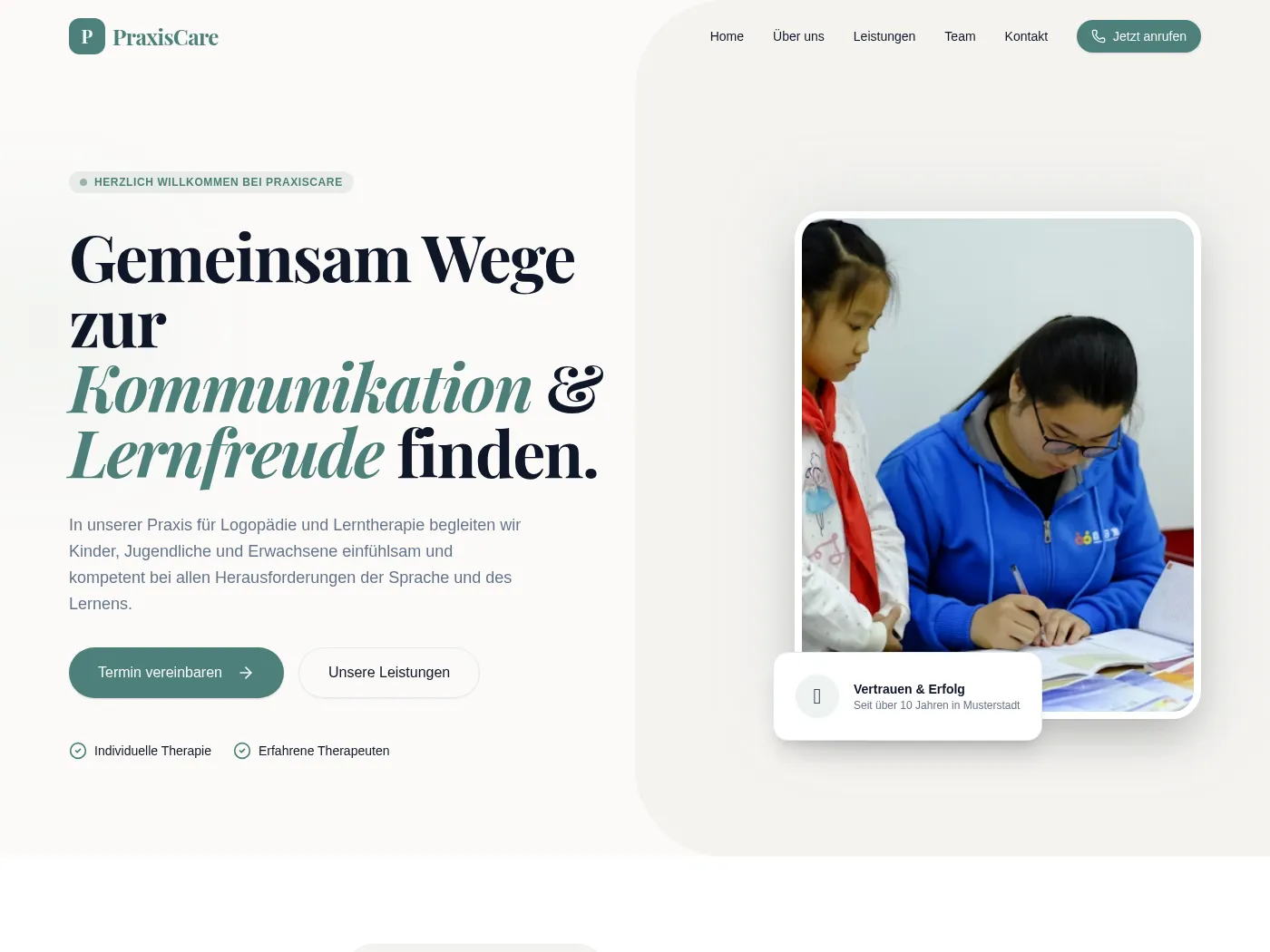 PraxisCare Homepage