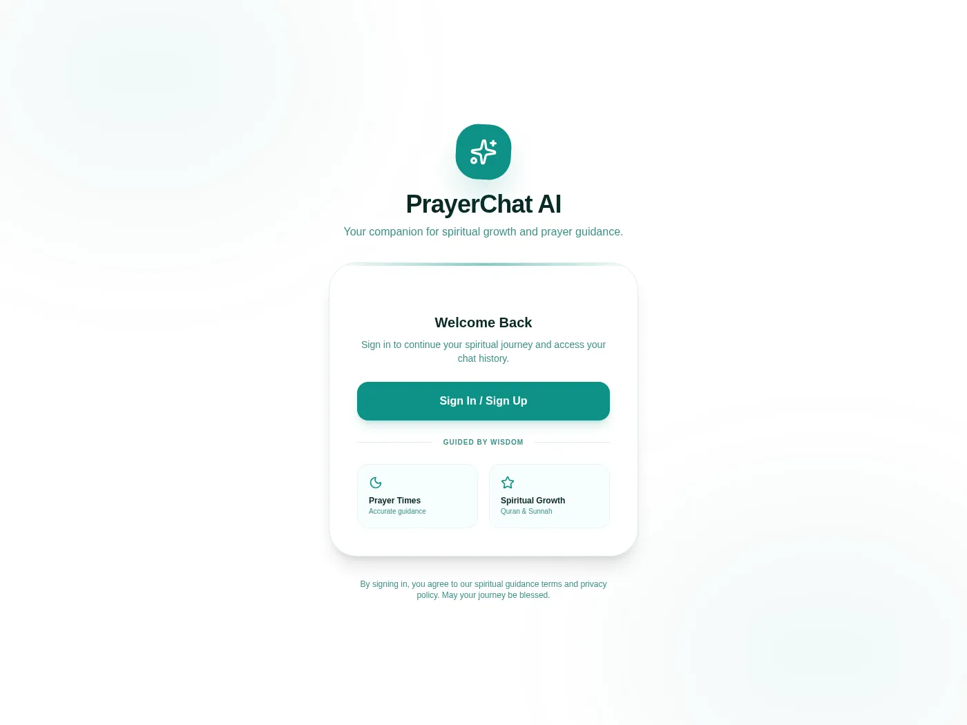 PrayerChat AI