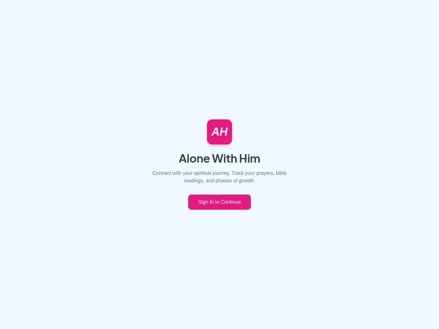 Alone With Him Tracker