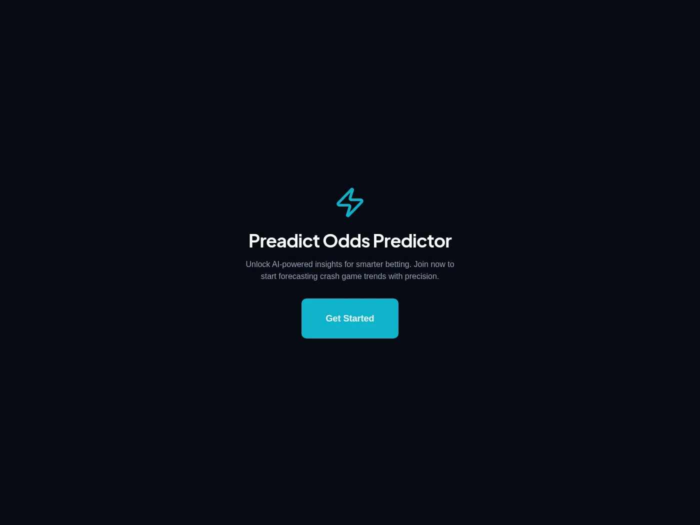 Preadict Odds Predictor