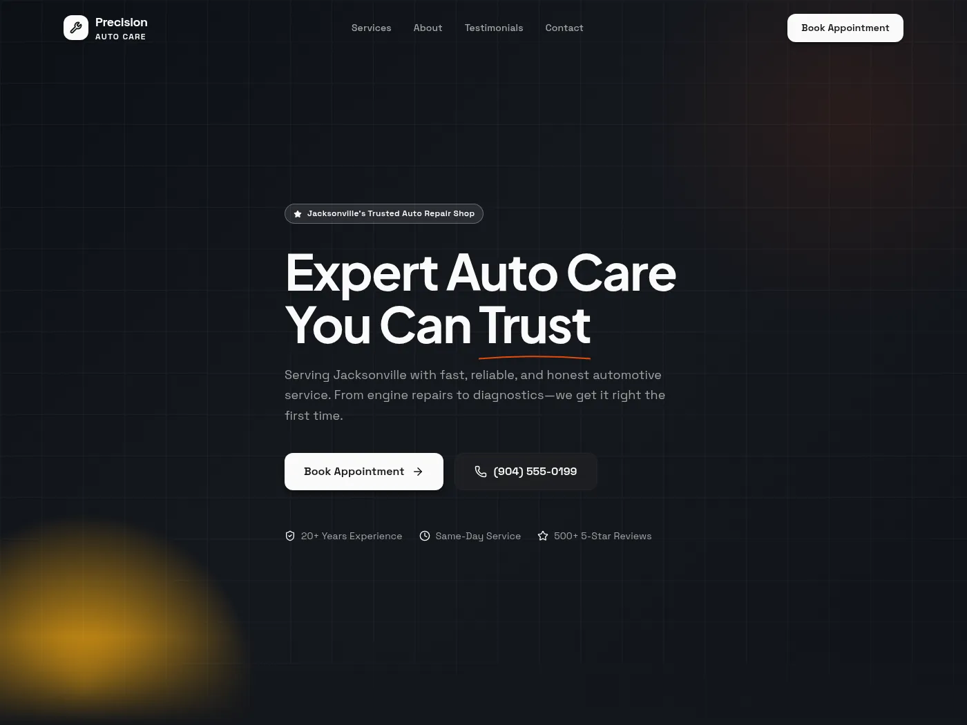 Precision Auto Care Site