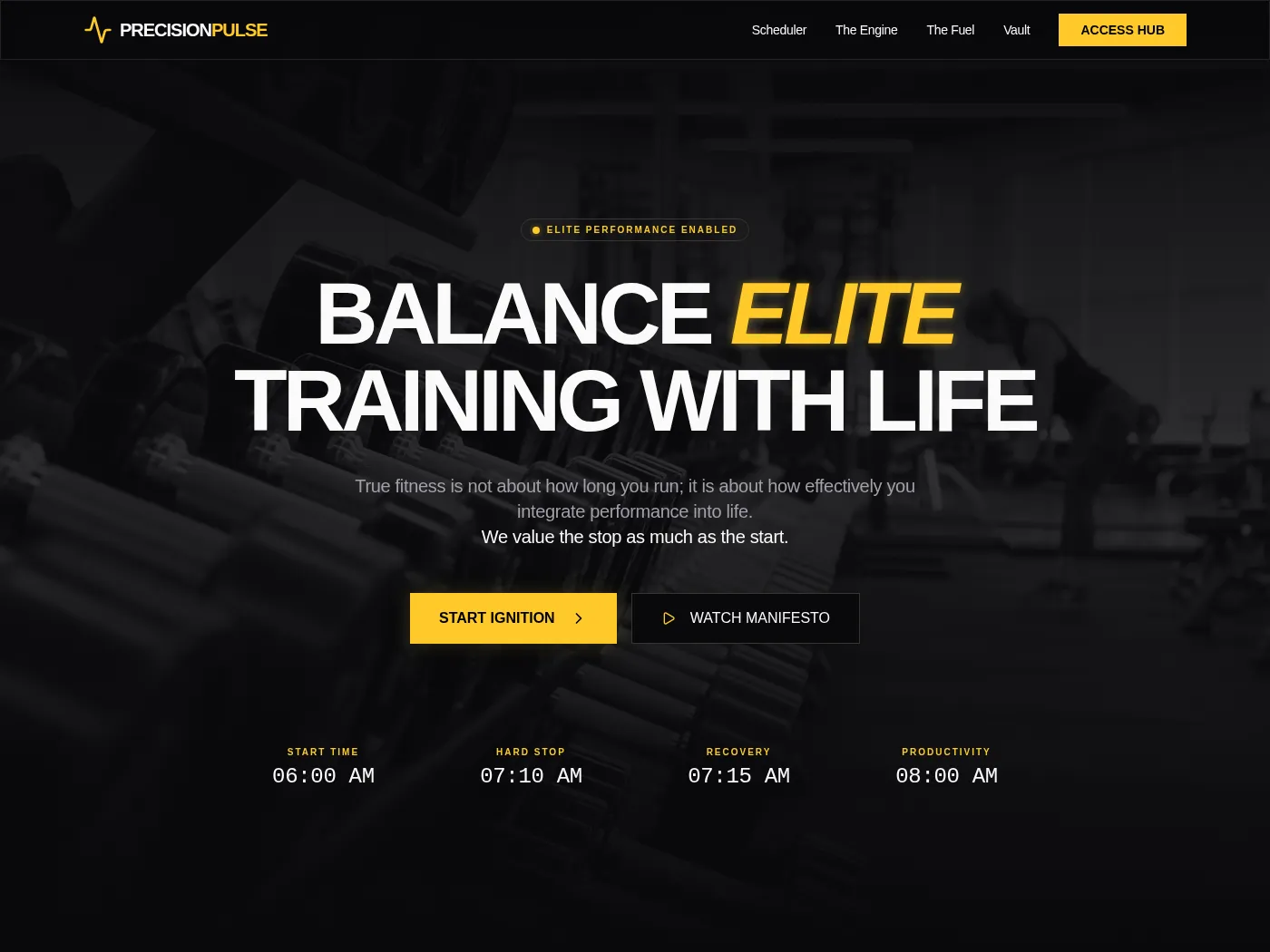 Precision Pulse Fitness