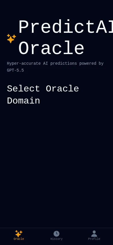 PredictAI Oracle