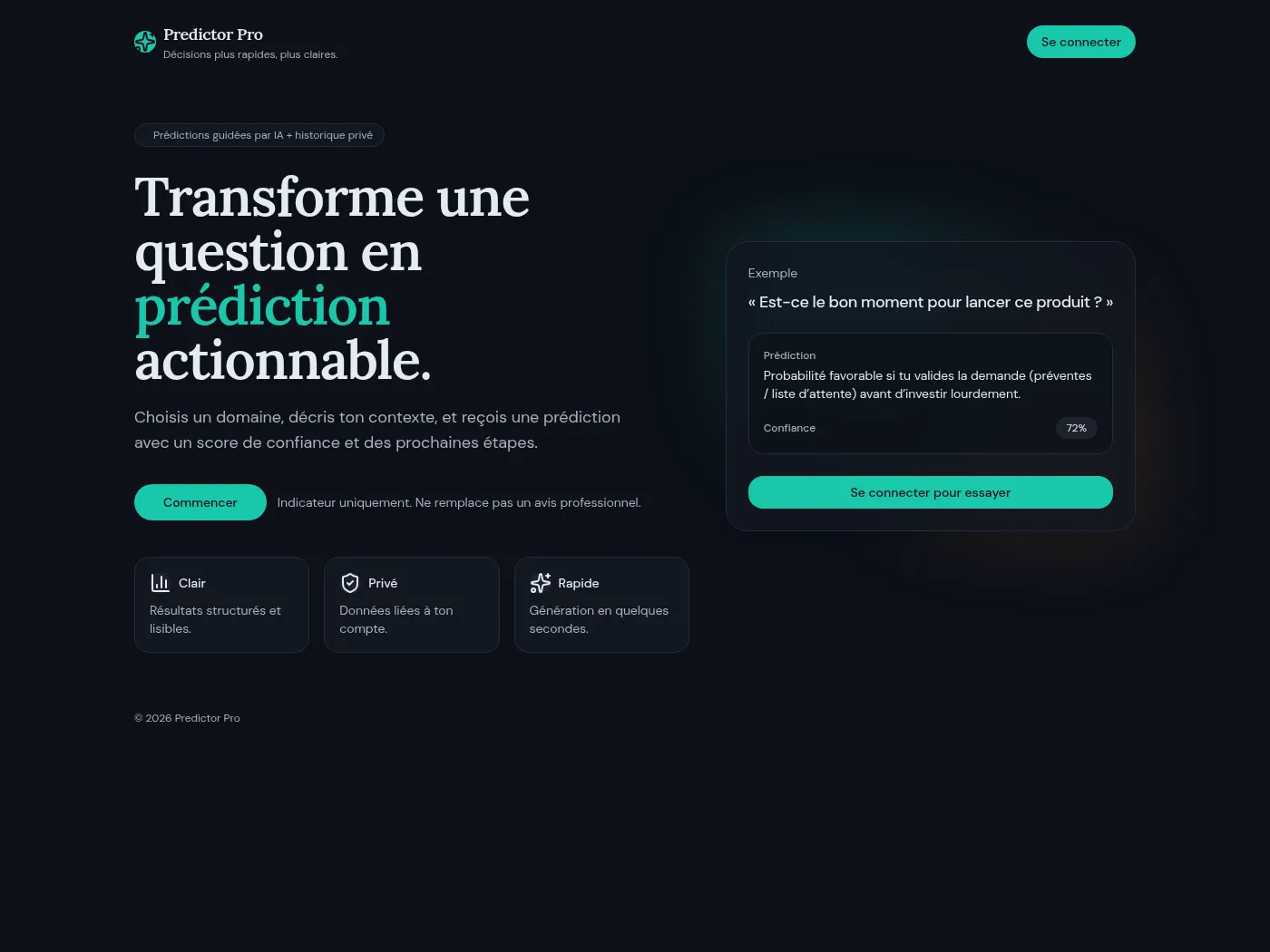 Predictor Pro