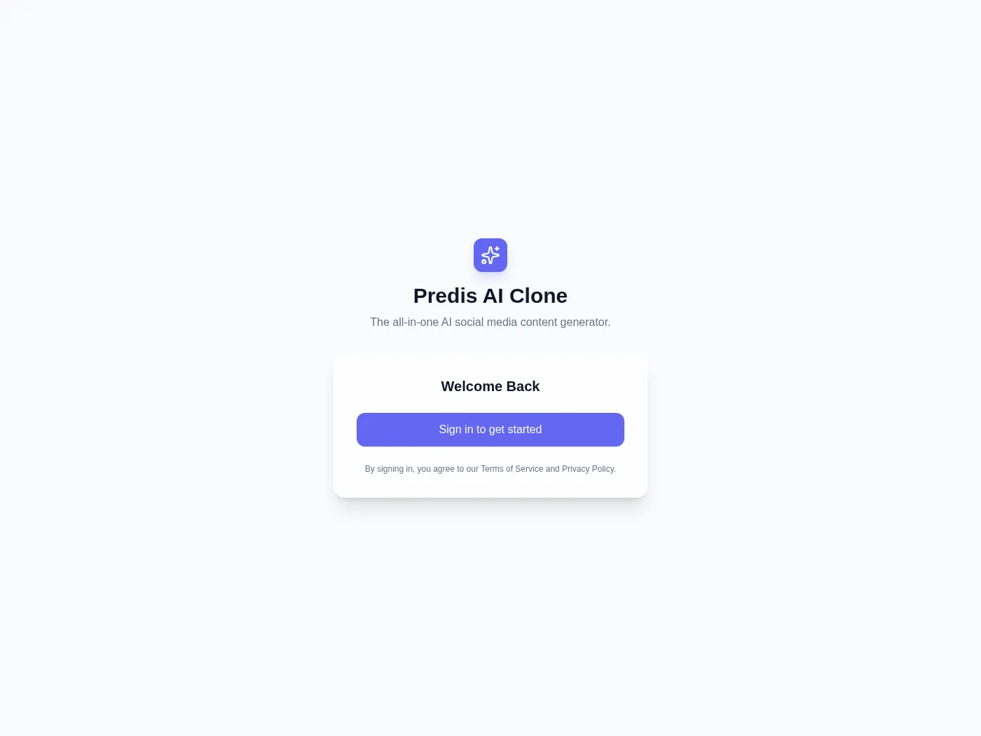 Predis AI Free Clone