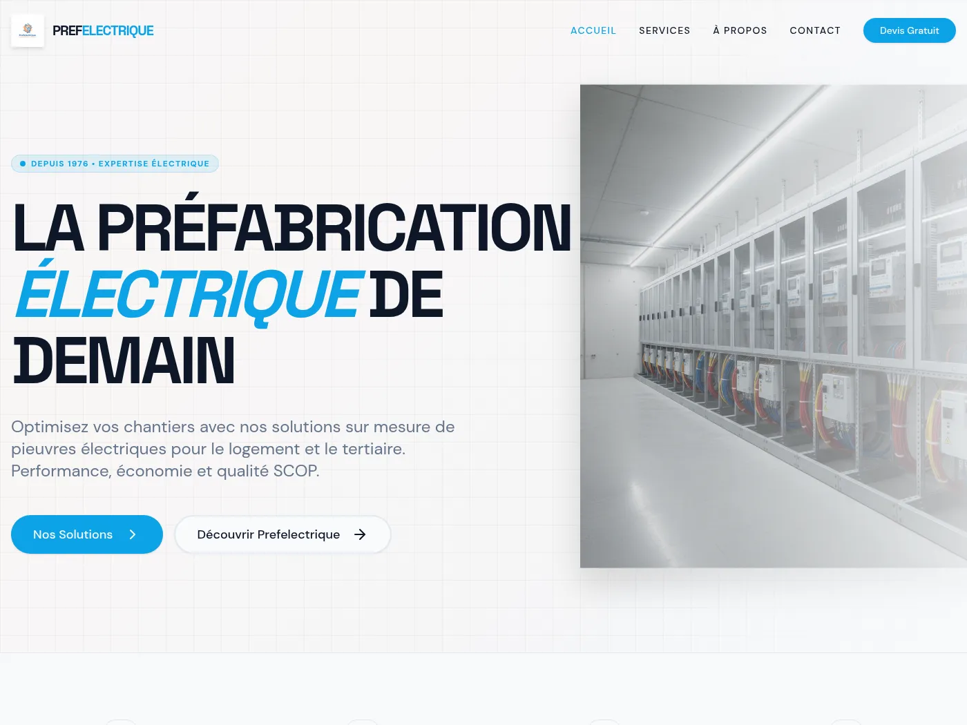Prefelectrique Modern Web