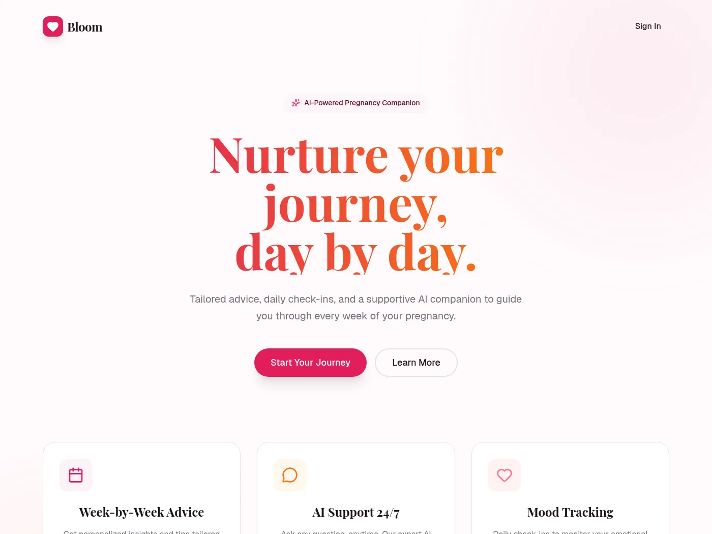 Pregnancy Chatbot Guide