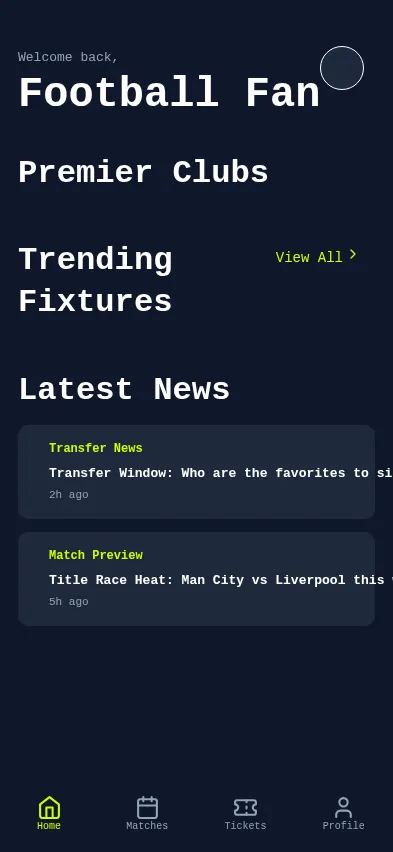 PremierSeat Ticketing App