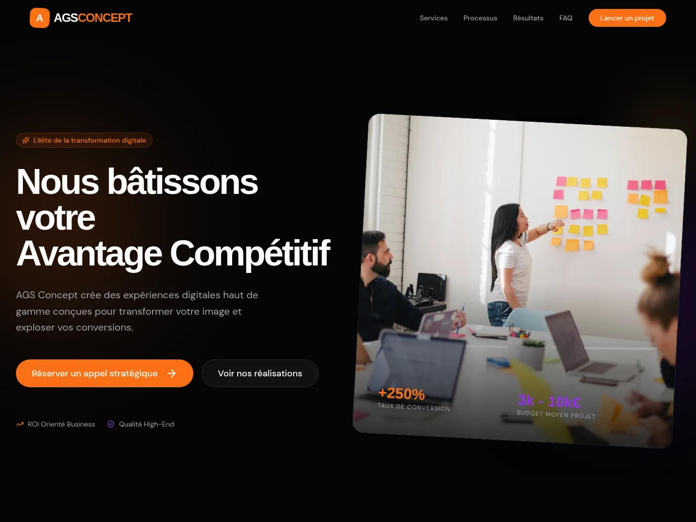 LuxeWeb Agency Site