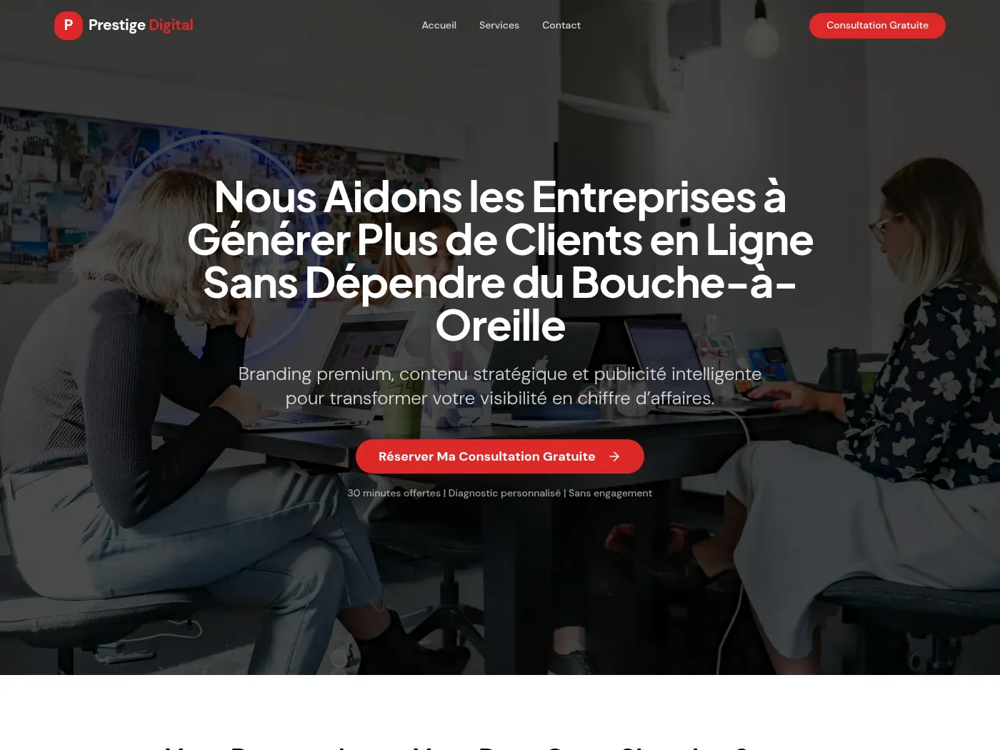 Prestige Digital Agency Web