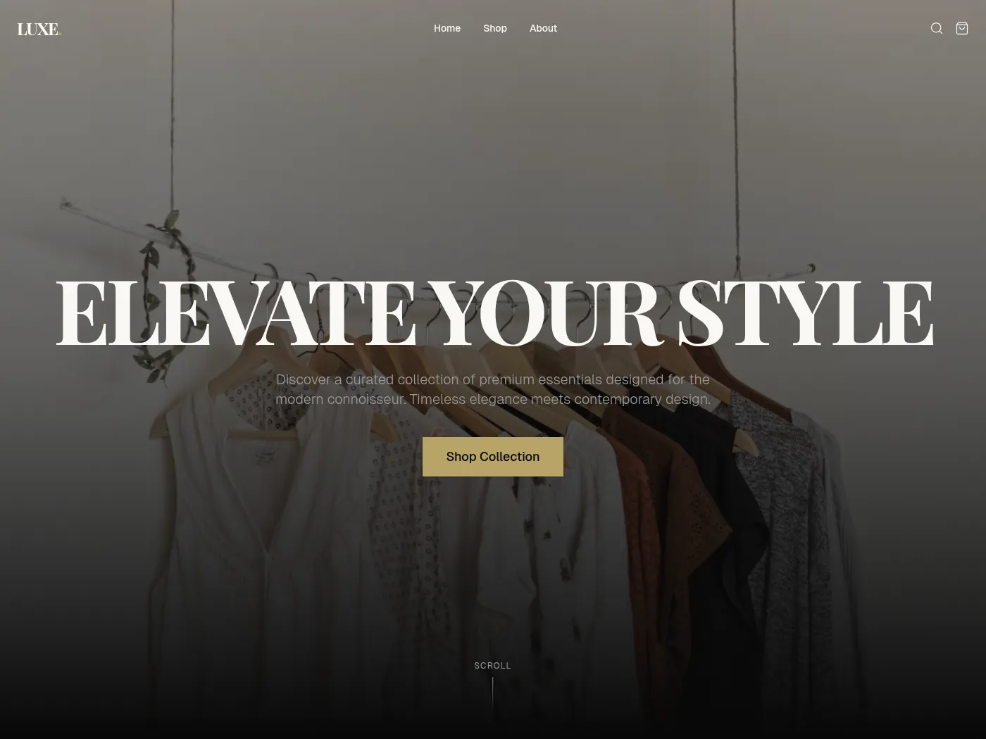 Animated Premium E-Commerce
