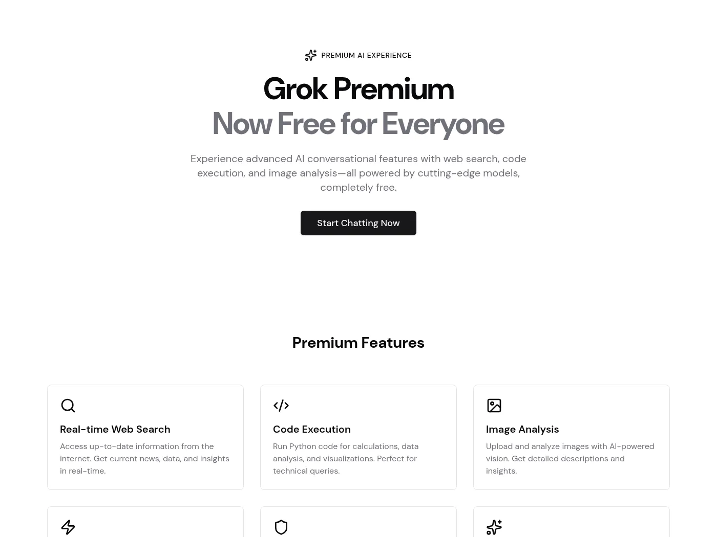 Premium Grok Clone