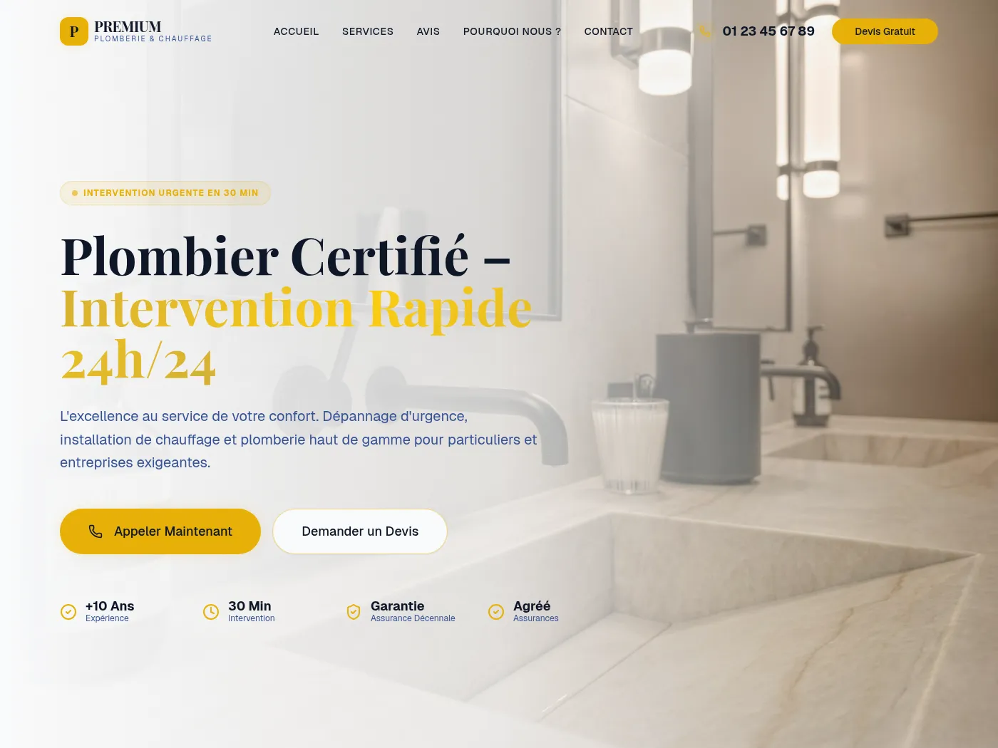 Premium Plumber Site
