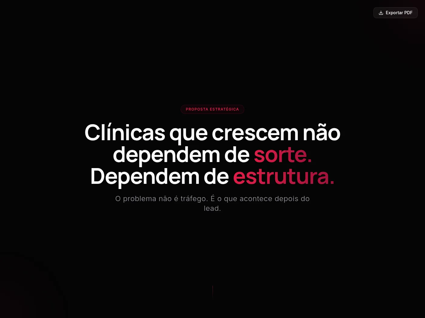 Premium Clinic Proposal PDF