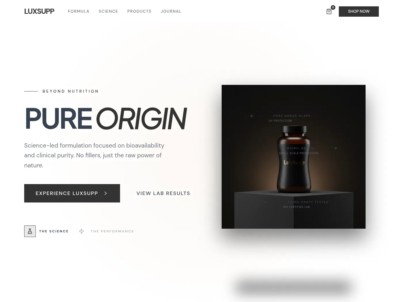 LuxSupp Dropshipping Site