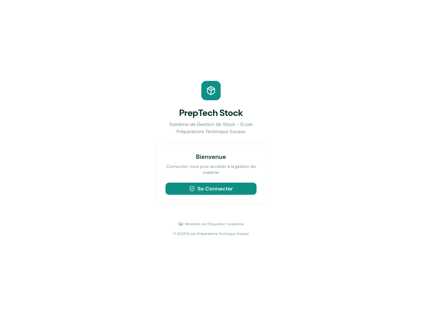 PrepTech Stock Manager