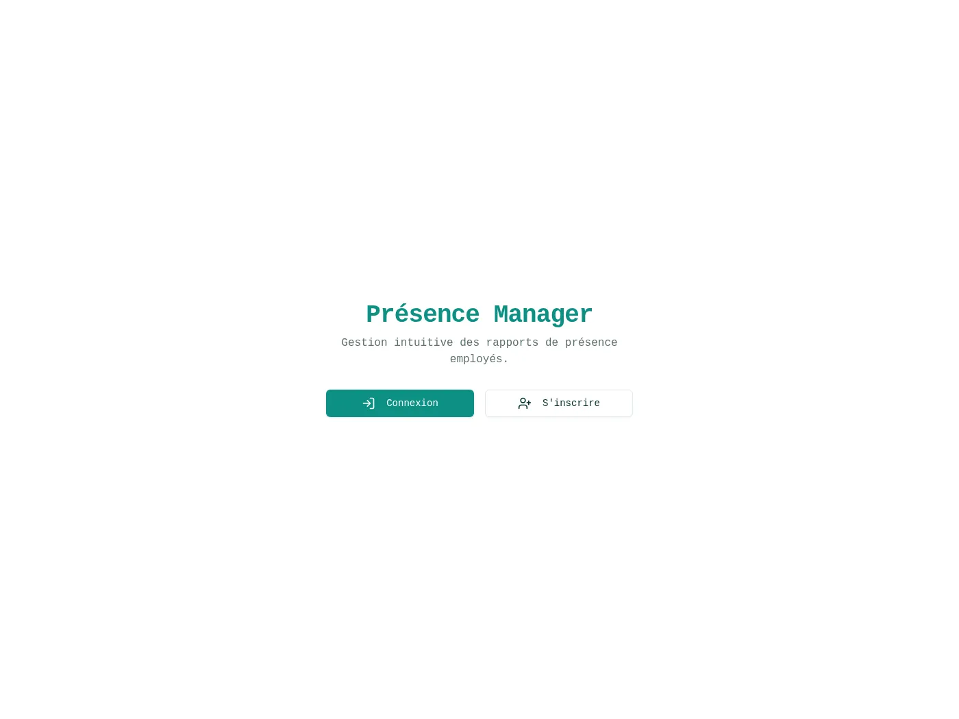 Présence Manager