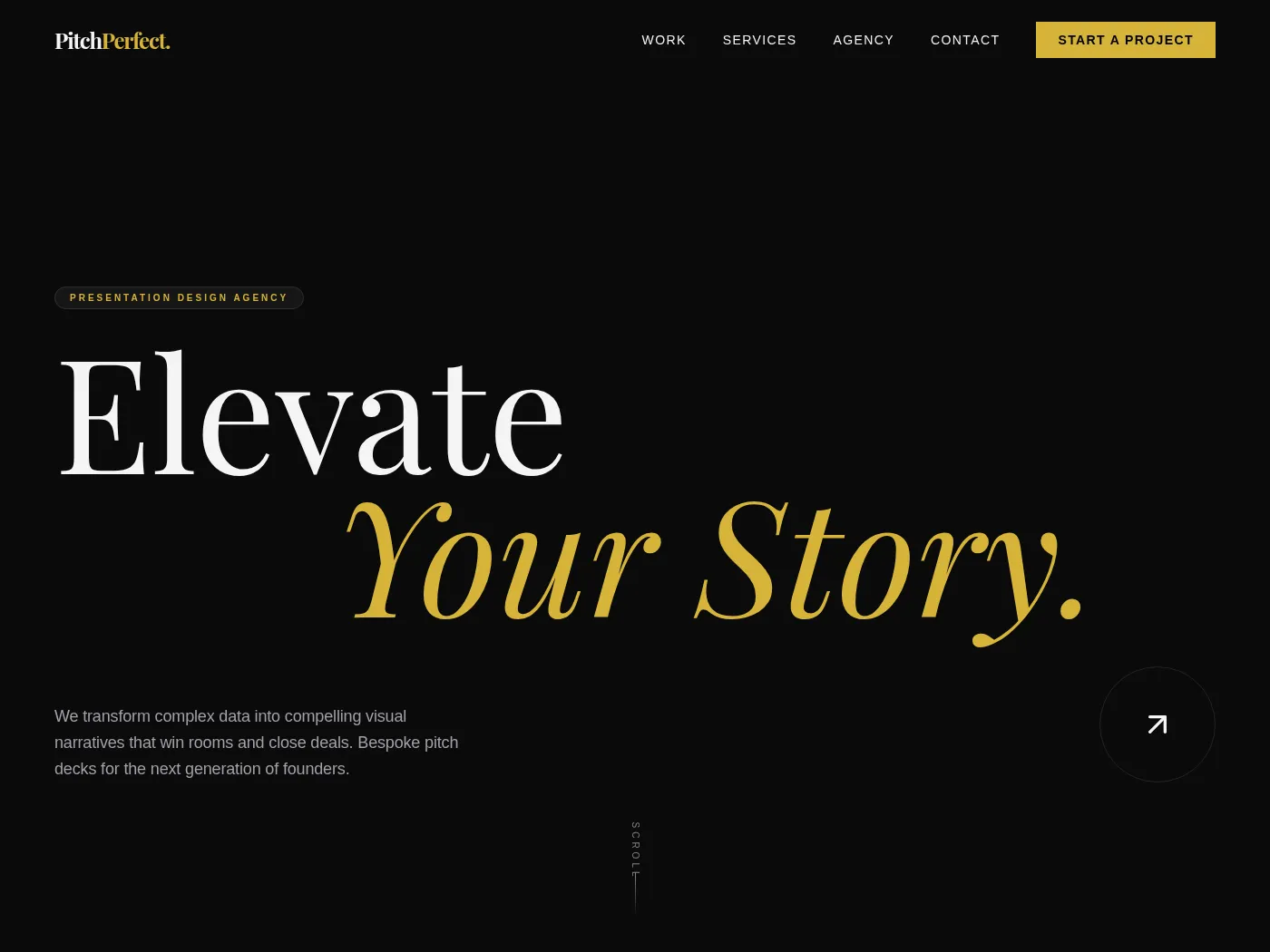 PitchPerfect Landing Page