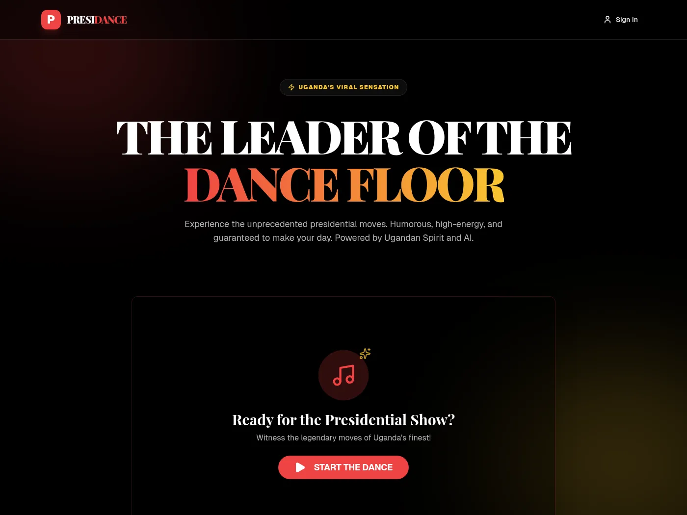 PresiDance Uganda