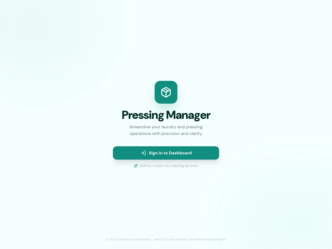 Pressing Manager
