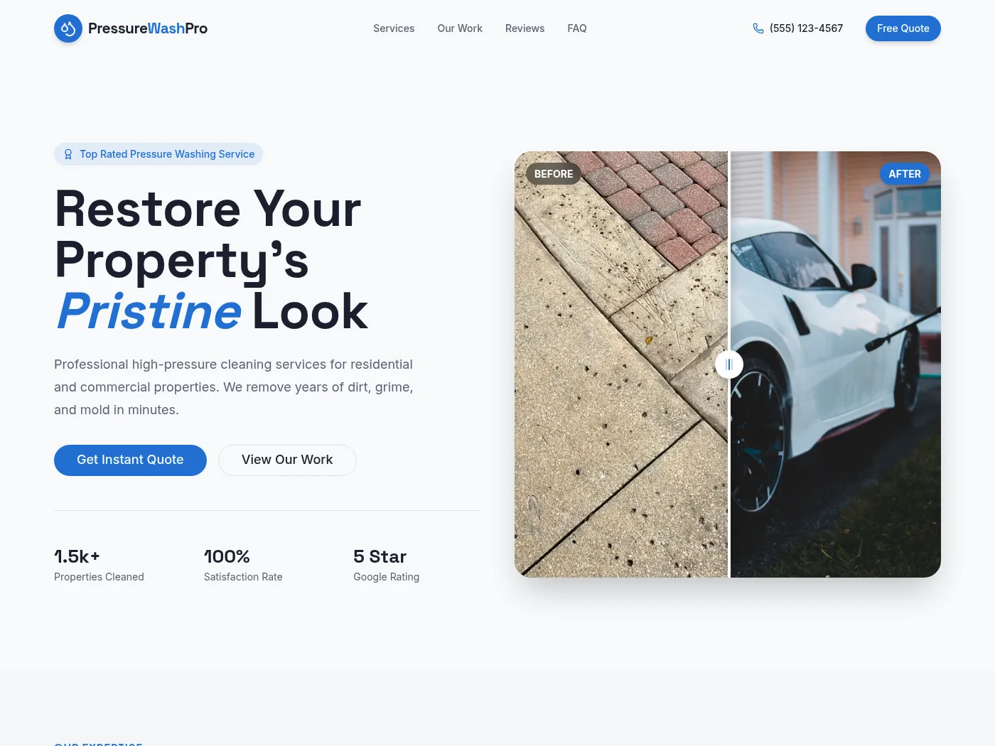 Pressure Wash Pro Site