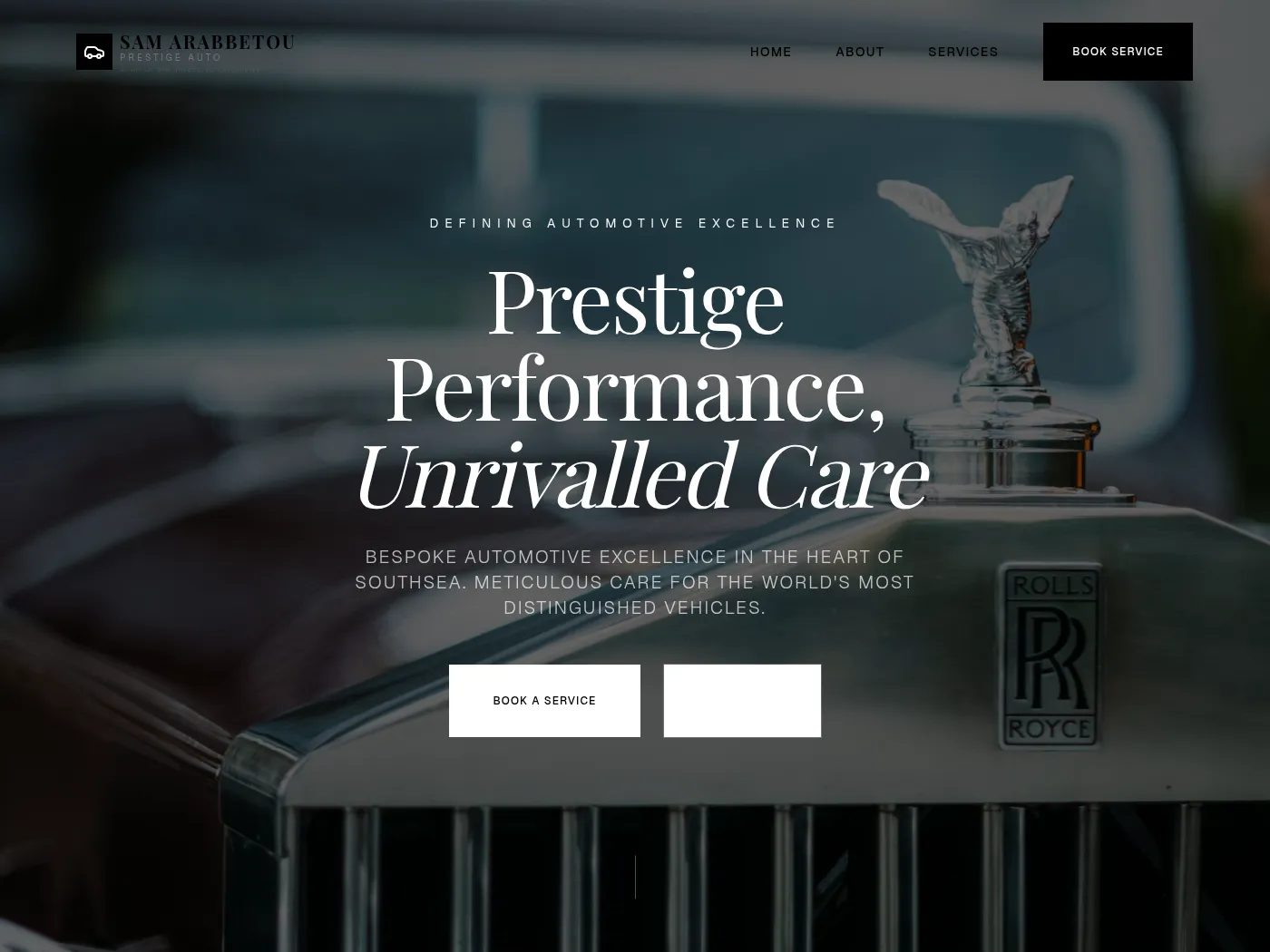 Prestige Auto Service Web