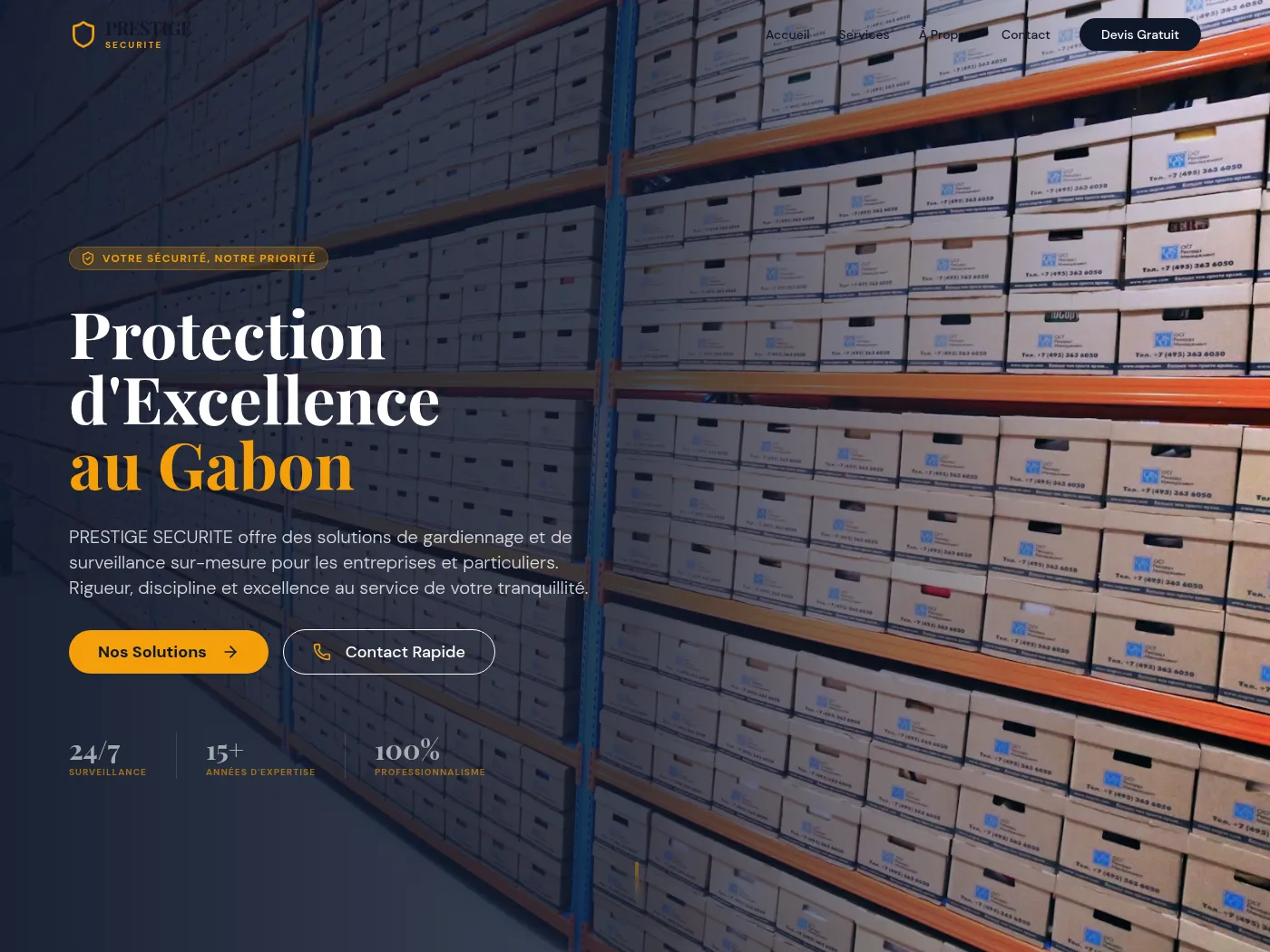 Prestige Securite Web