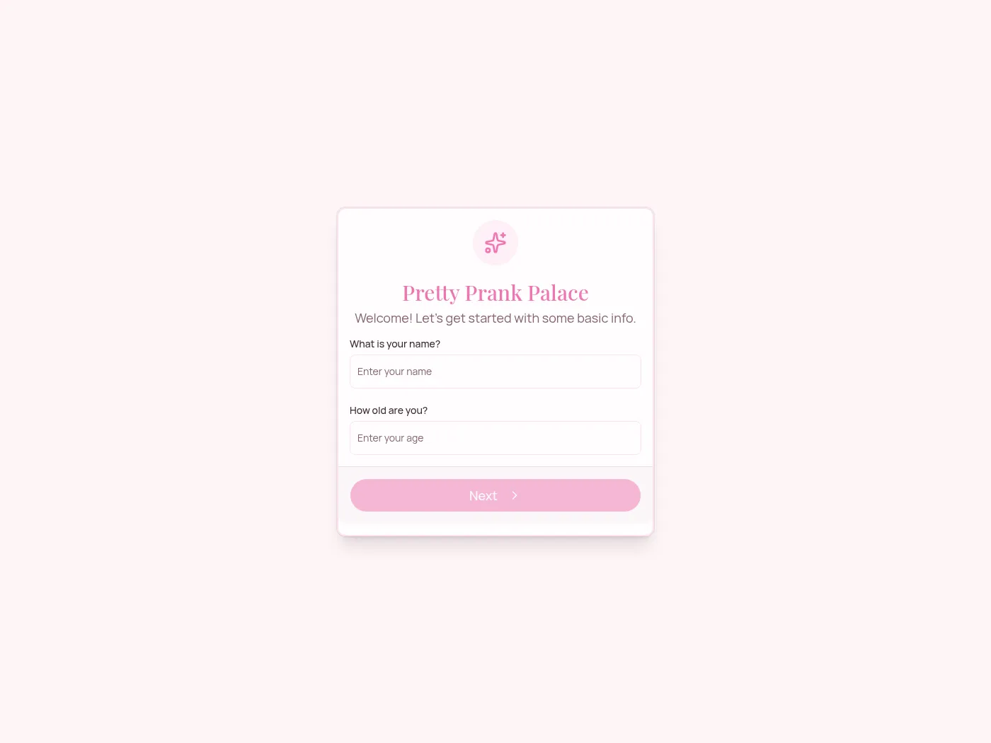 Pretty Prank Palace