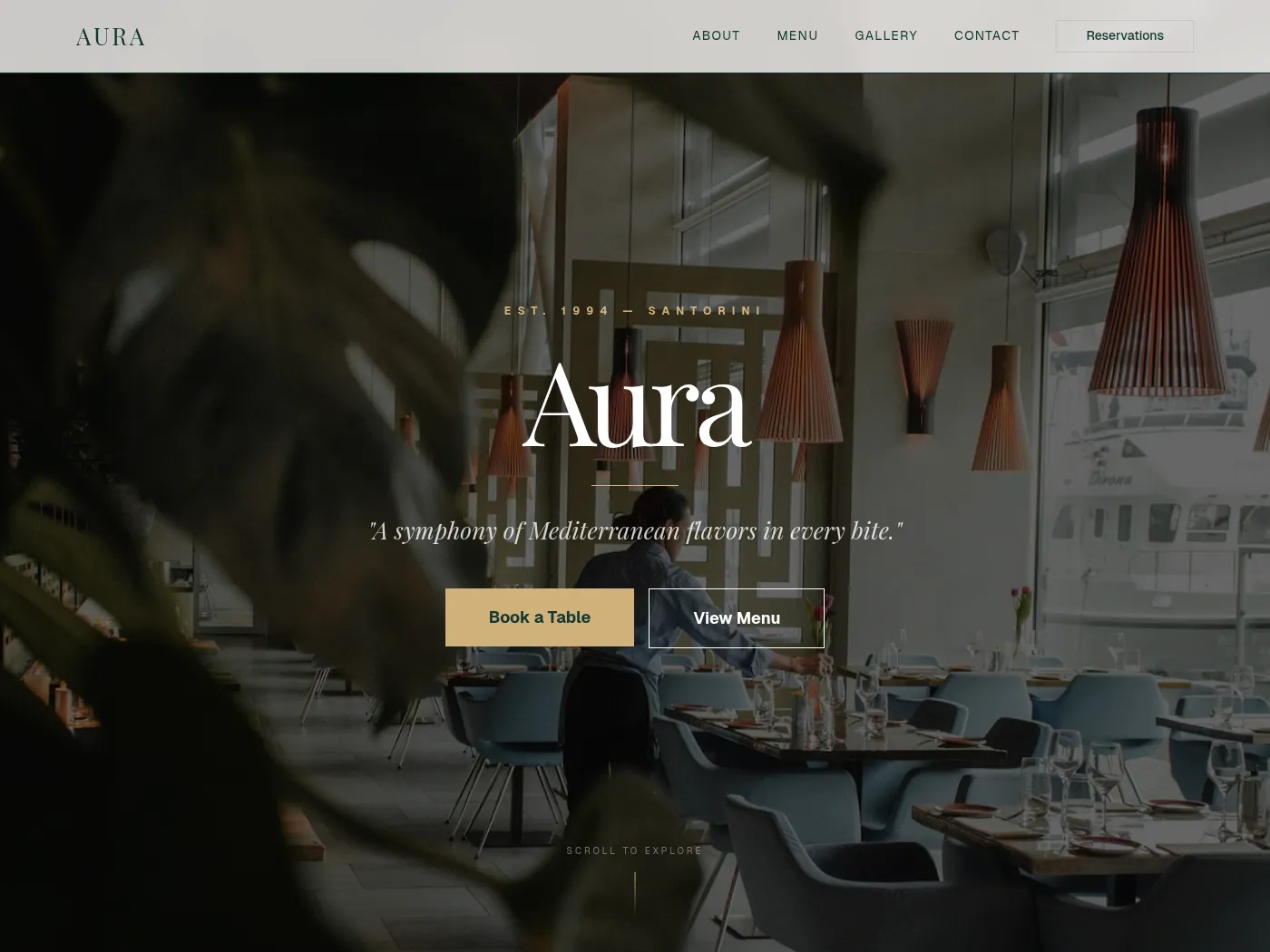 Epic Preview Restaurant Site