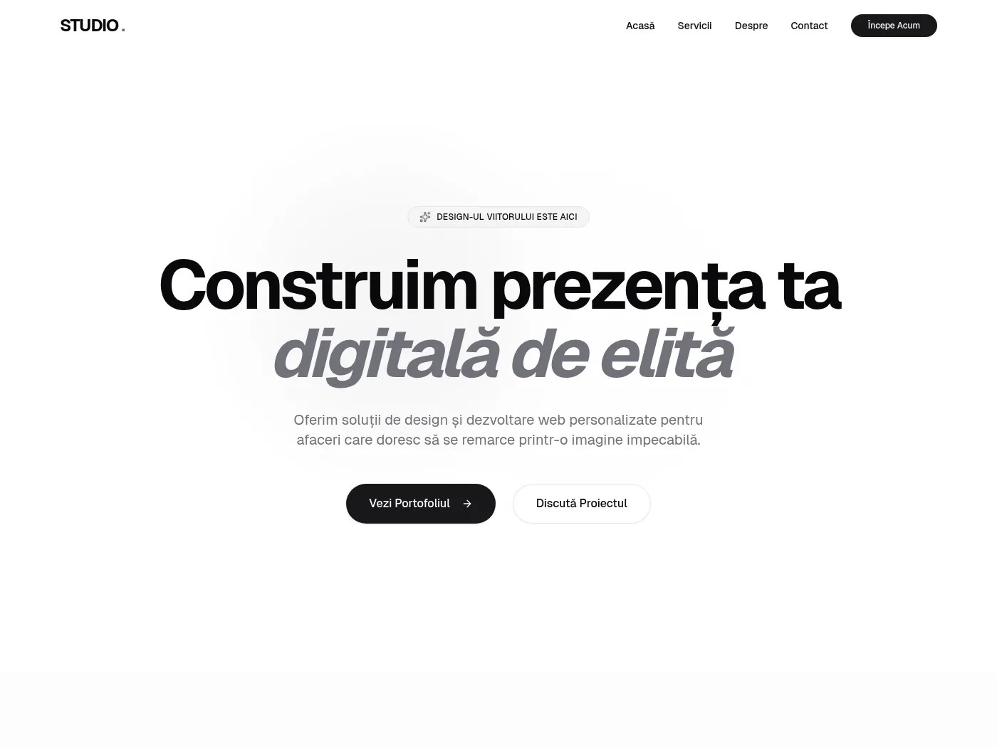 Prezentare Web Page