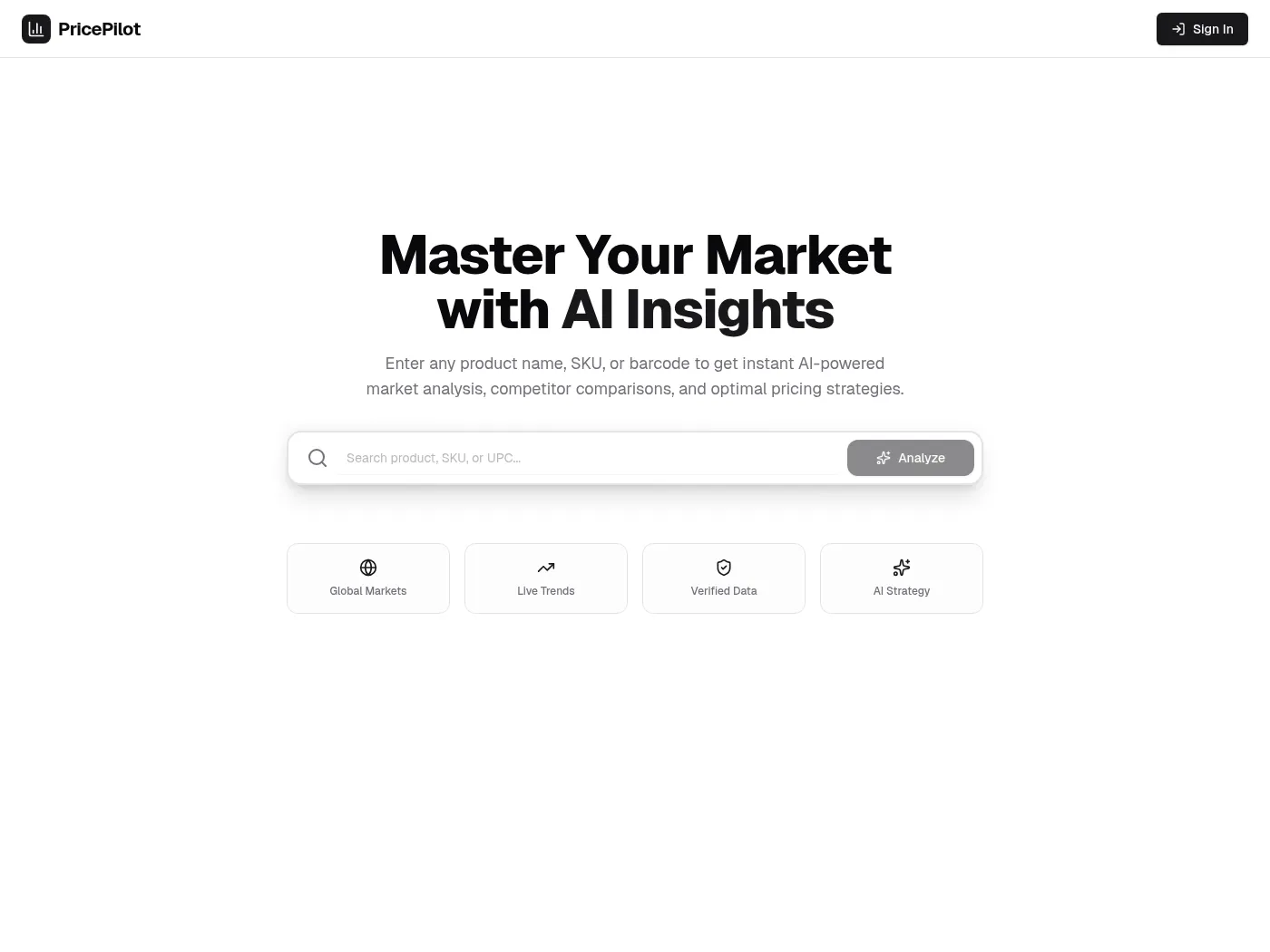 PricePilot Insights
