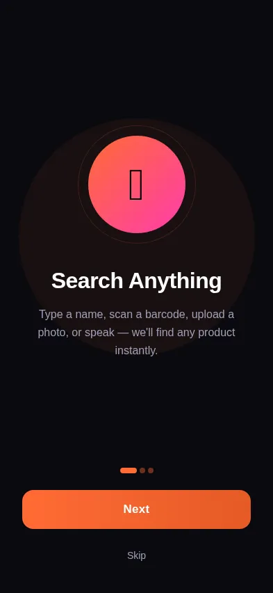 PriceSnap iOS App