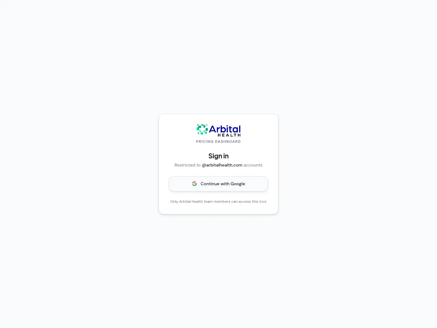 Pricing Recommendation Dashboard