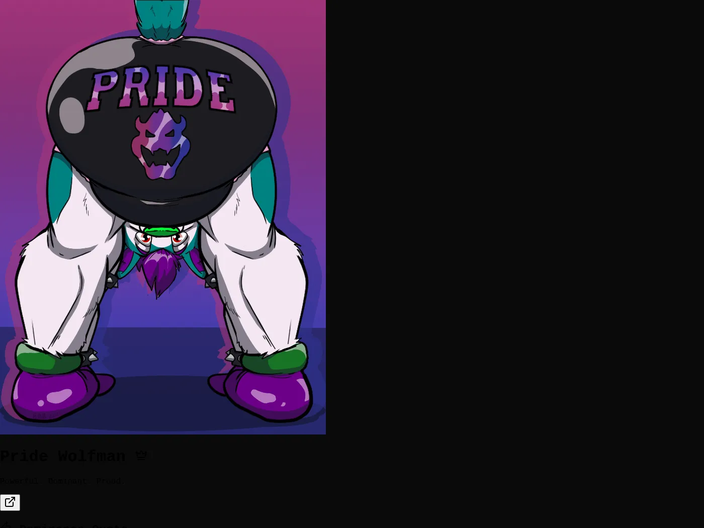 Pride Wolfman Art