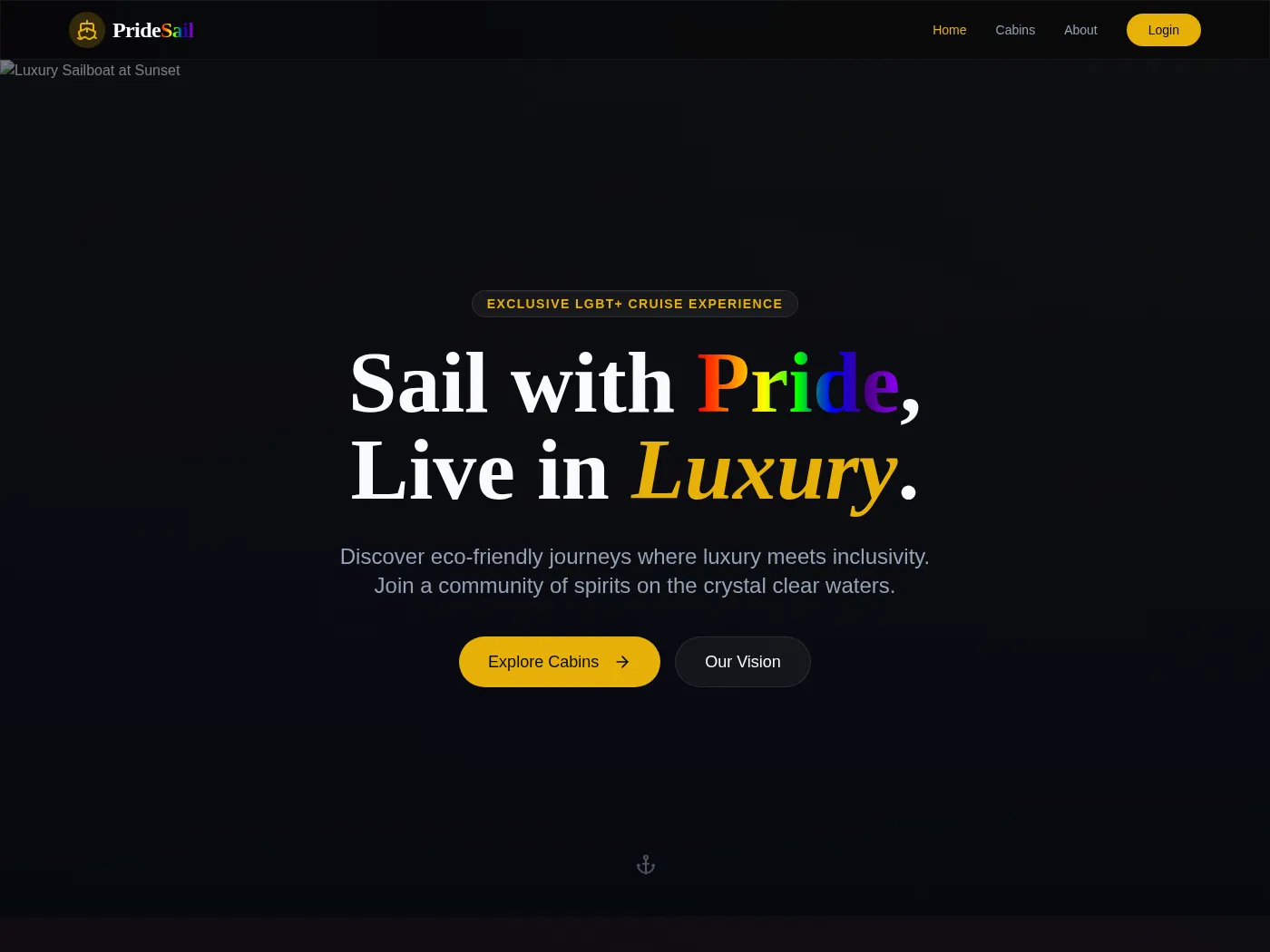 PrideSail Booking Platform