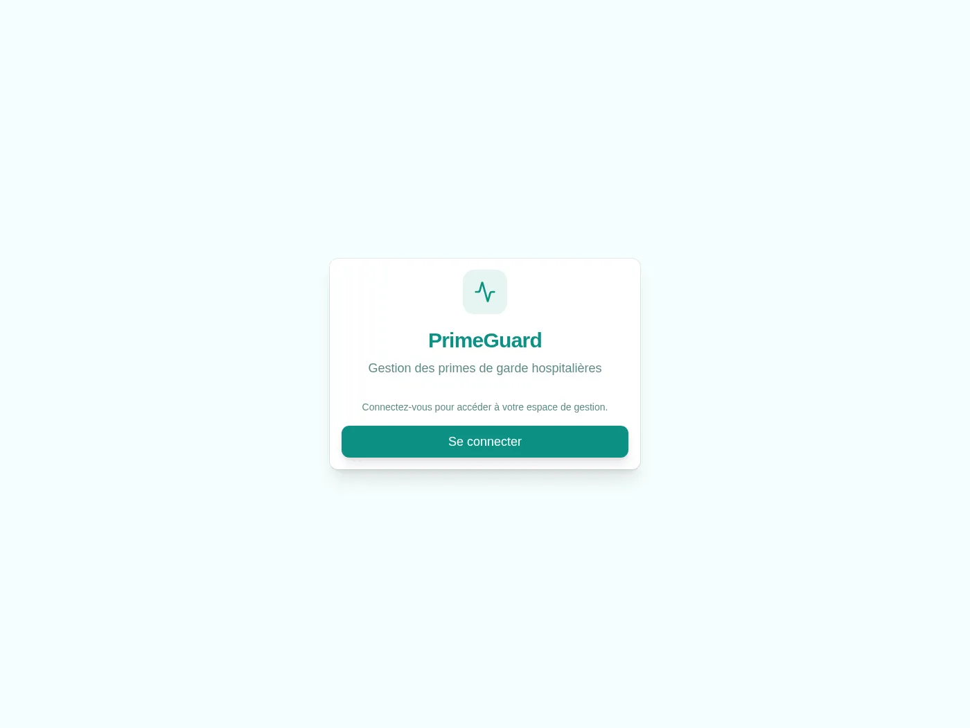 PrimeGuard Hospital Manager