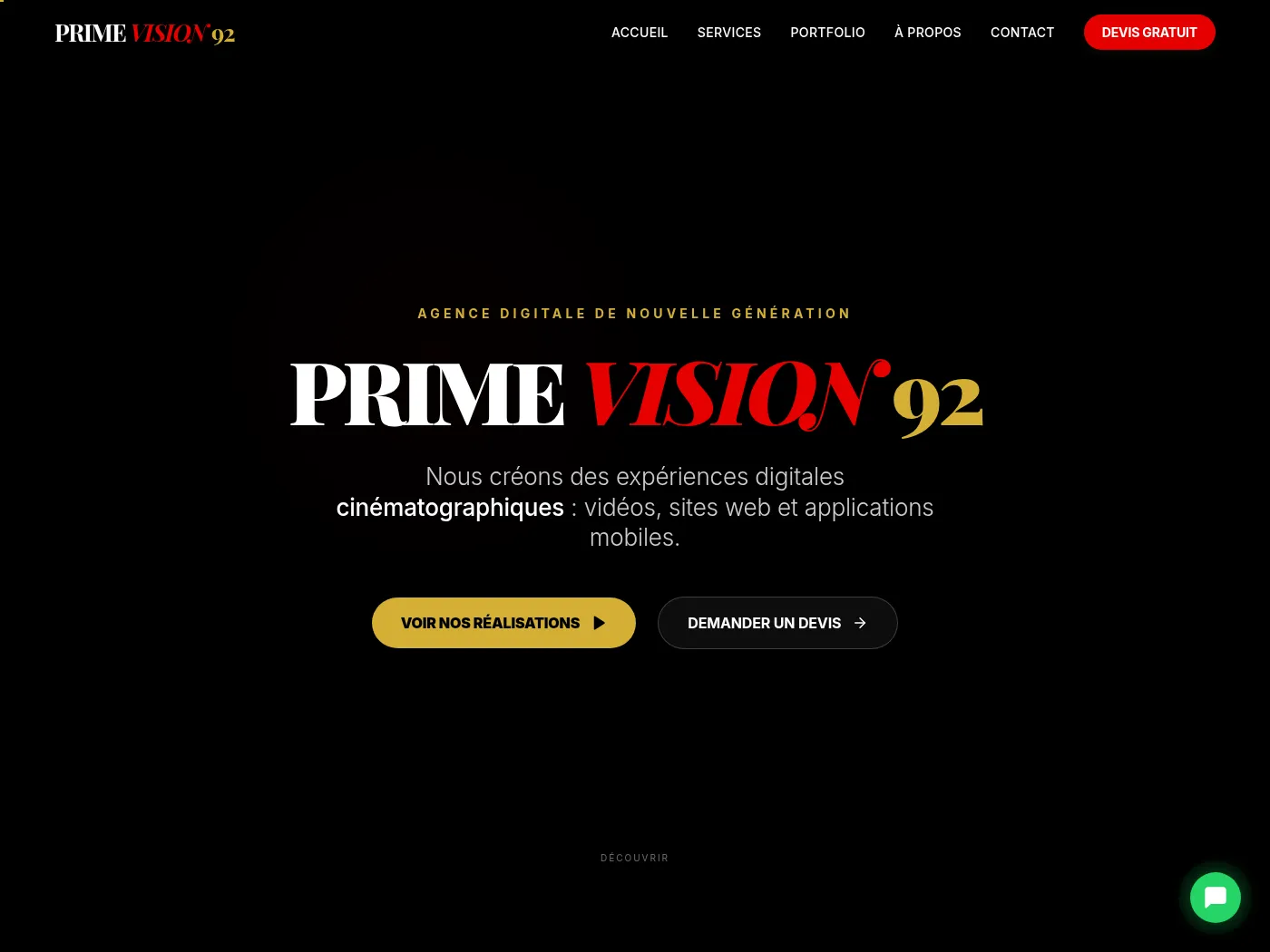 Prime Vision 92 Web