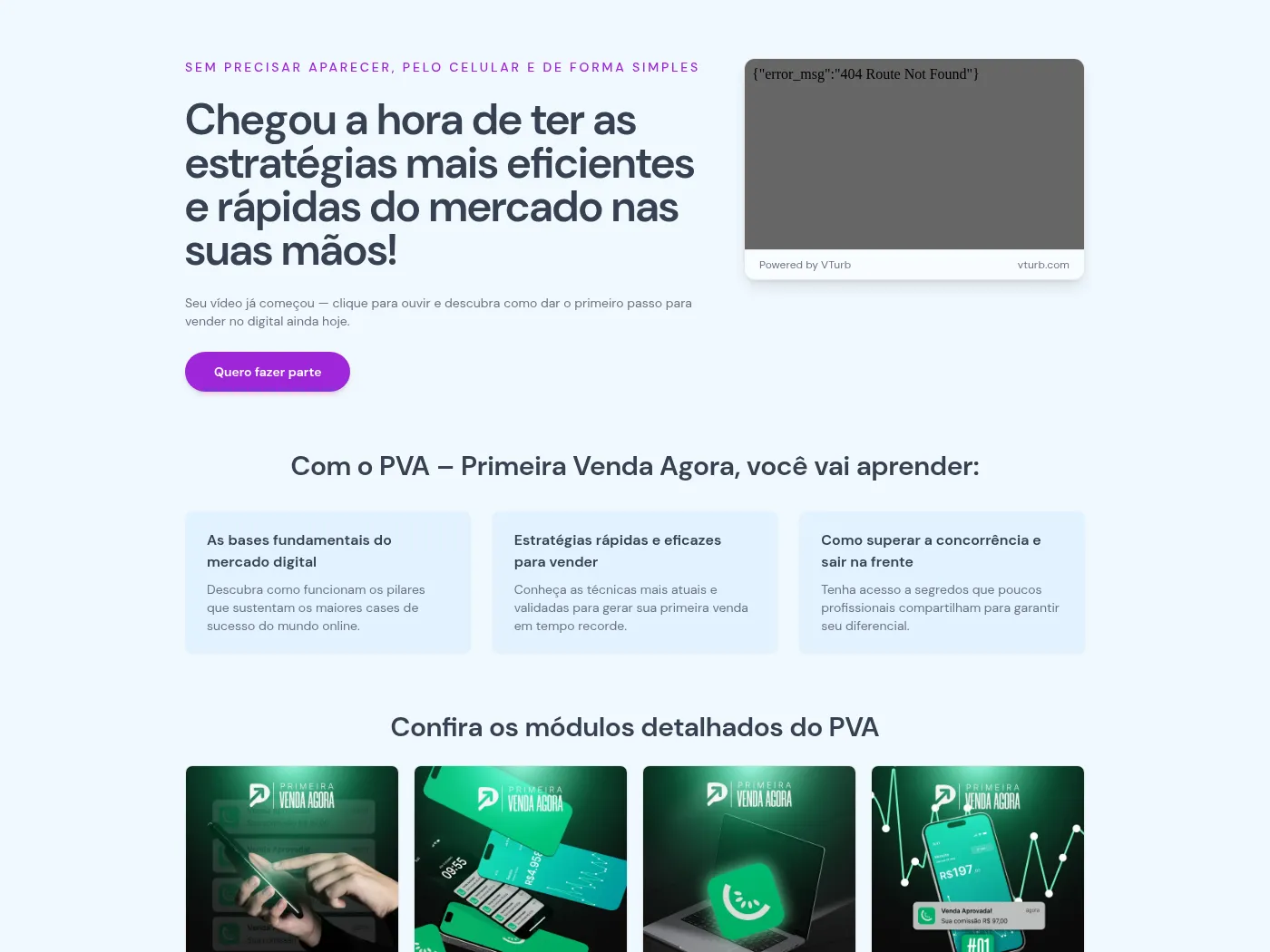 Primeira Venda Clone