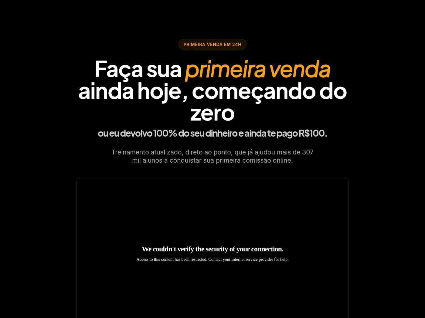 Primeira Venda 24hr Clone