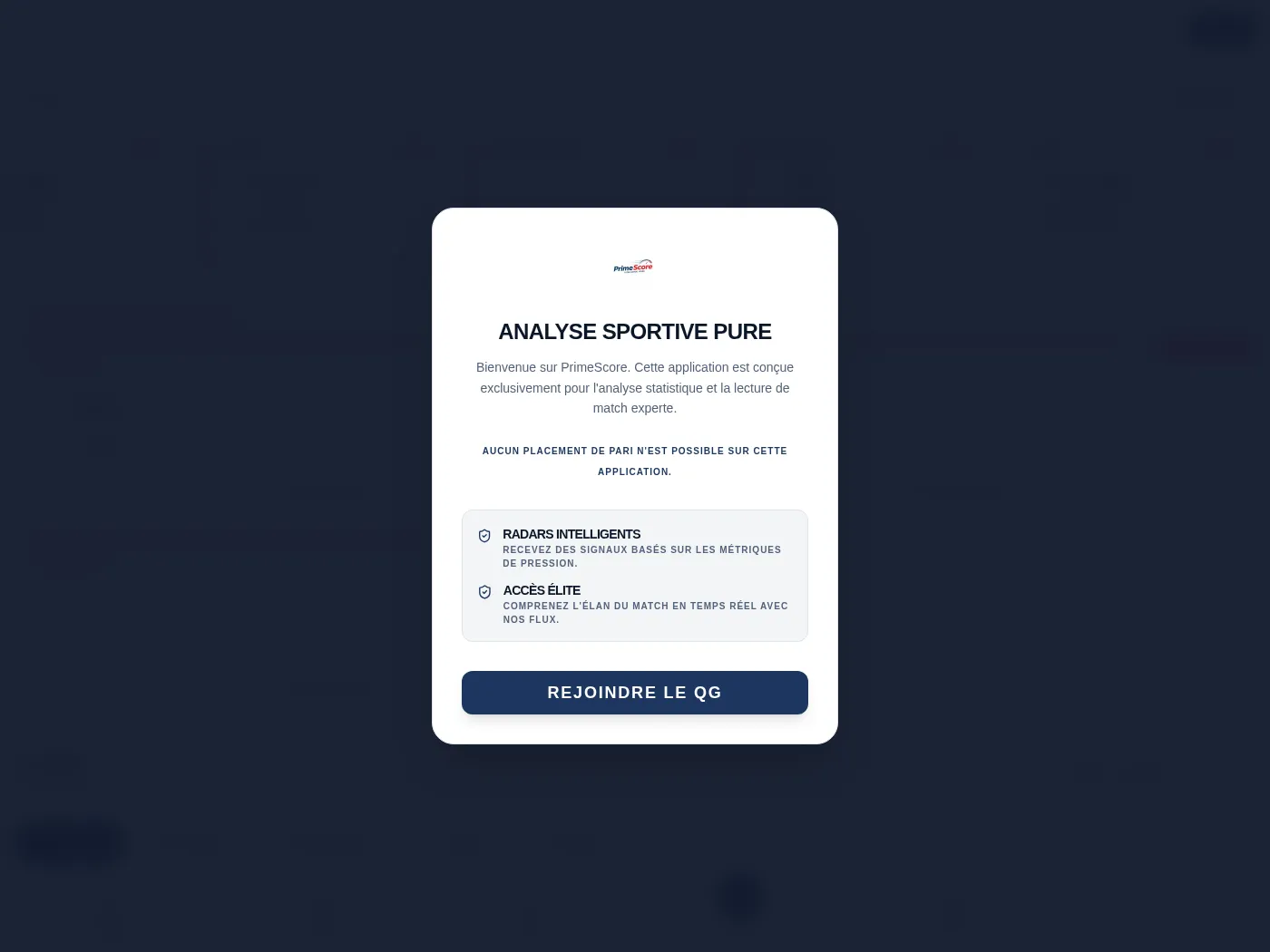 PrimeScore Analytics