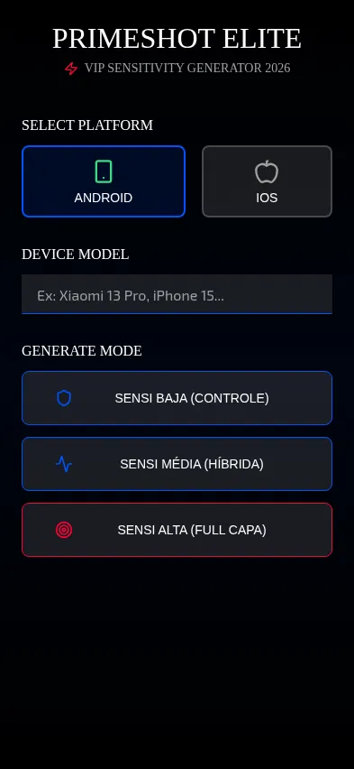 PrimeShot Elite PWA