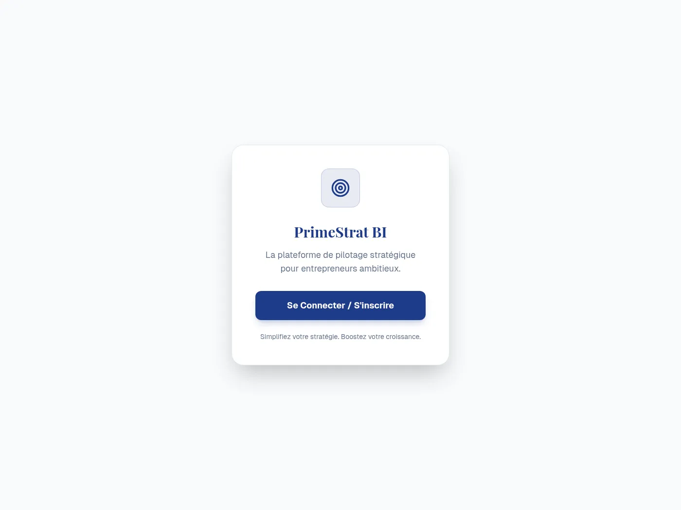 PrimeStrat BI Platform