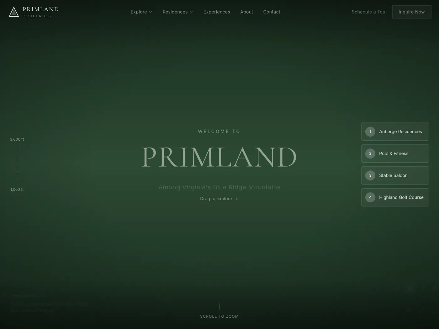 Primland 3D Demo Page