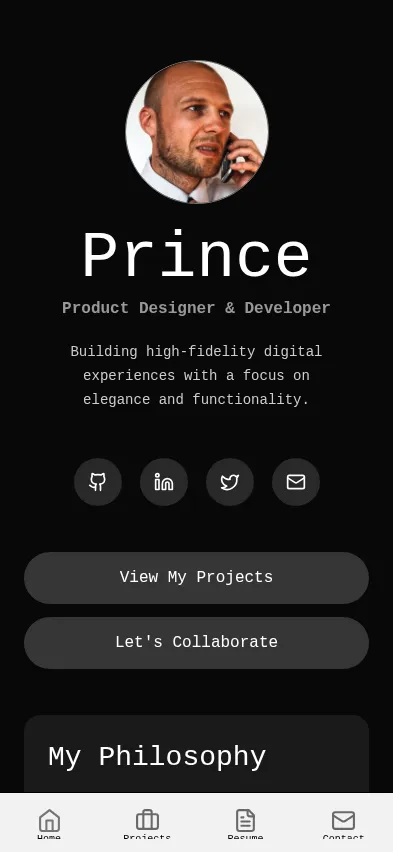 Prince Portfolio