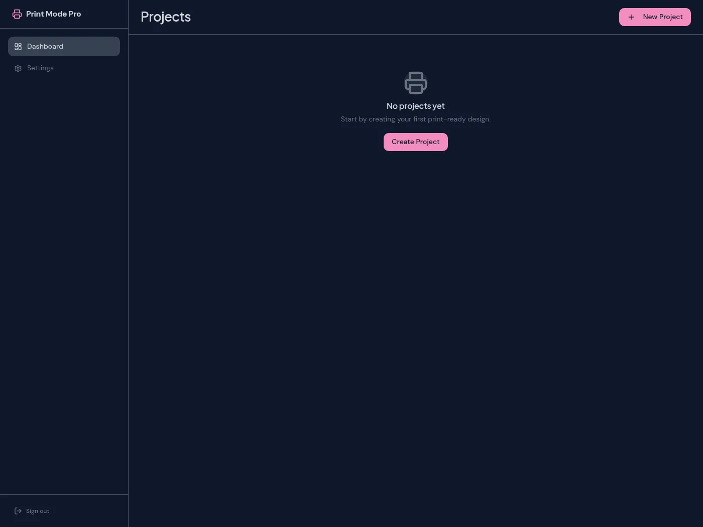Print Mode Pro