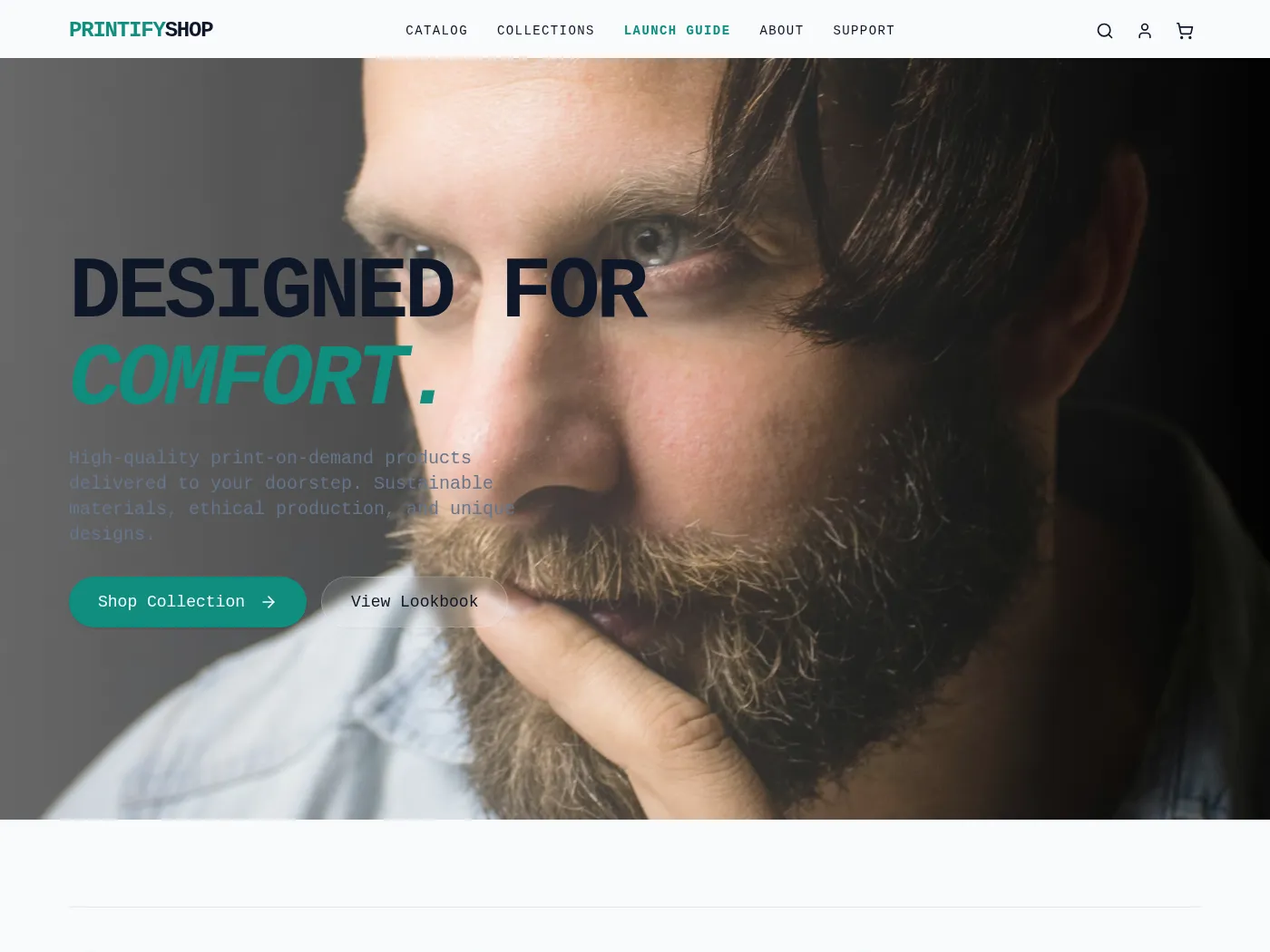 Printify Shop Platform