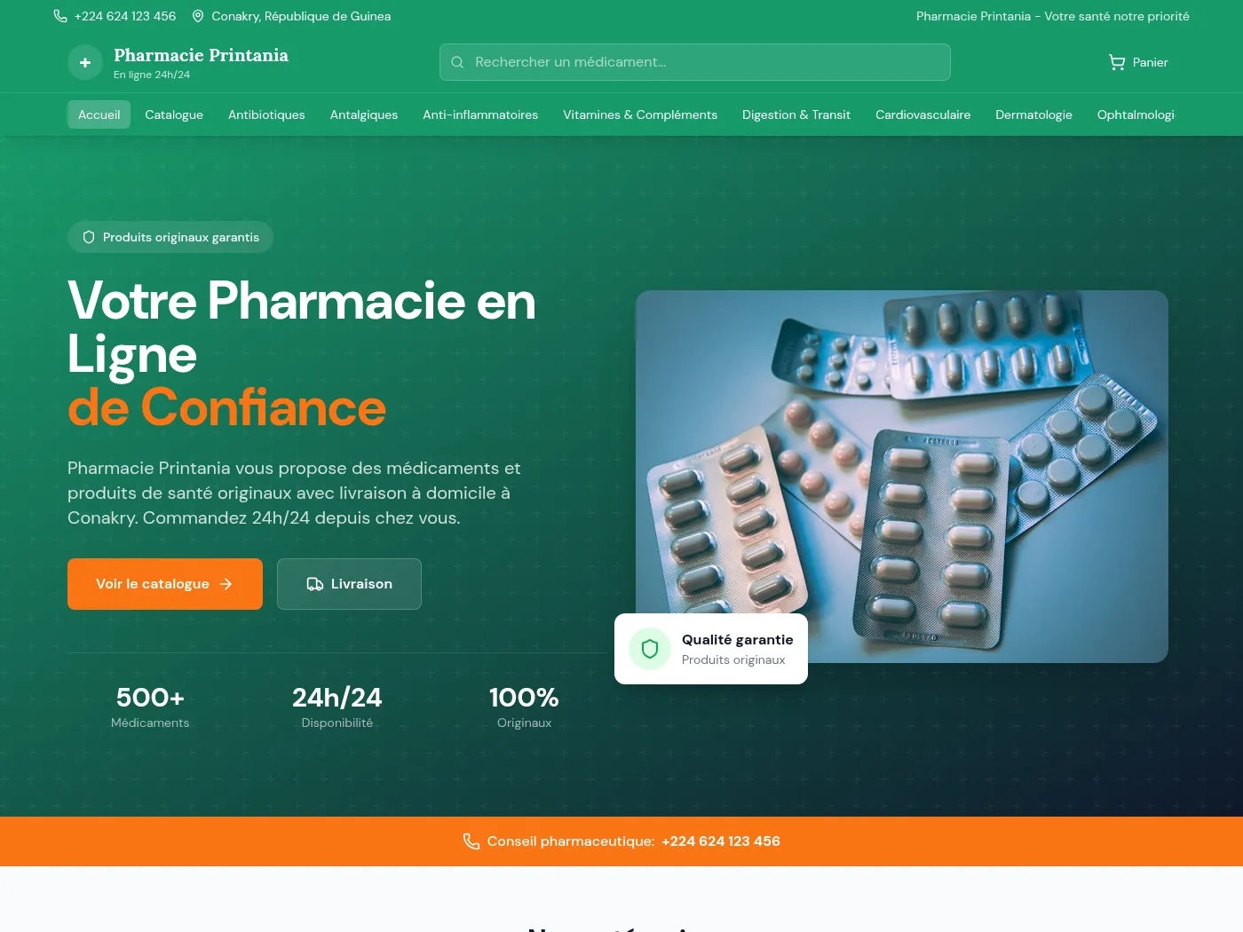 Printania Pharmacy Online