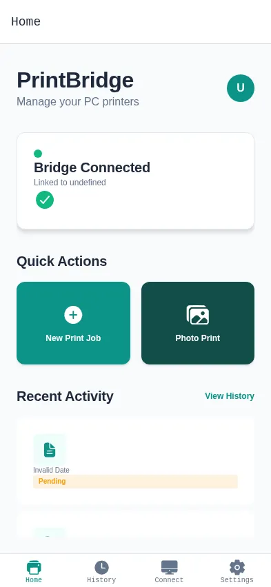PrintBridge Connect