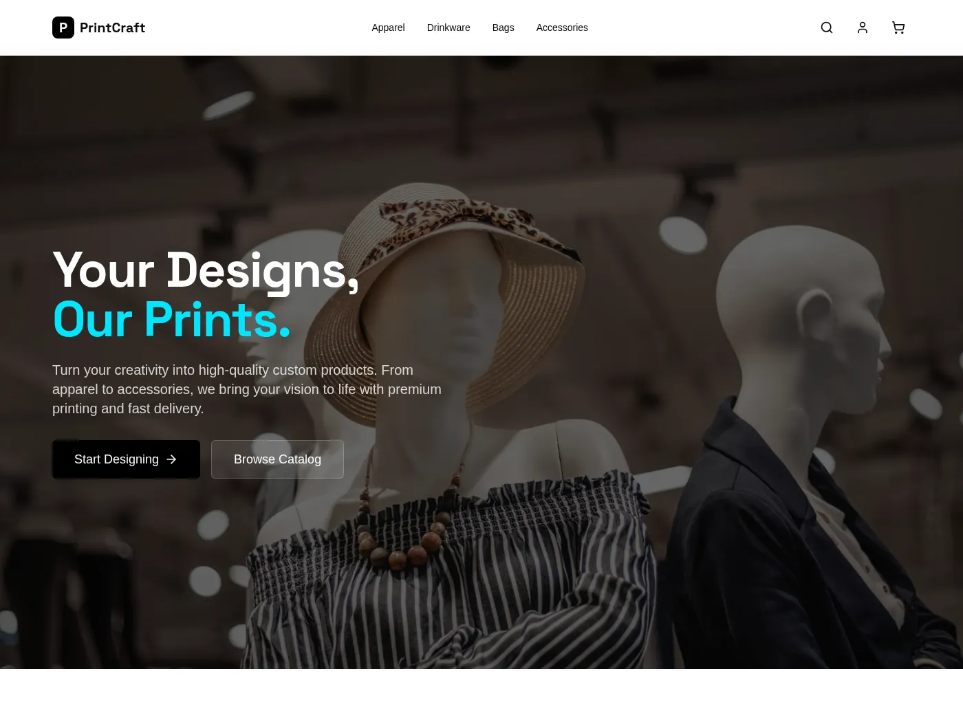 PrintCraft Studio Shop