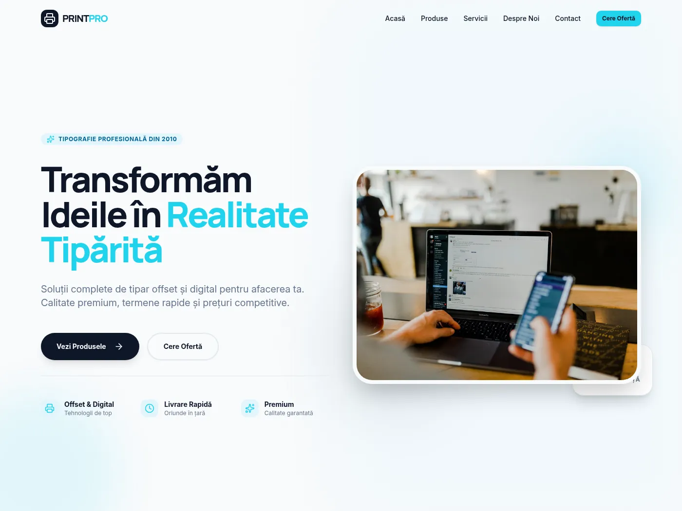 PrintPro Web Portal